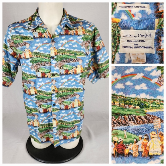 reyn spooner | Shirts | Guy Buffet By Reyn Spooner Mens Golf Hawaiian ...